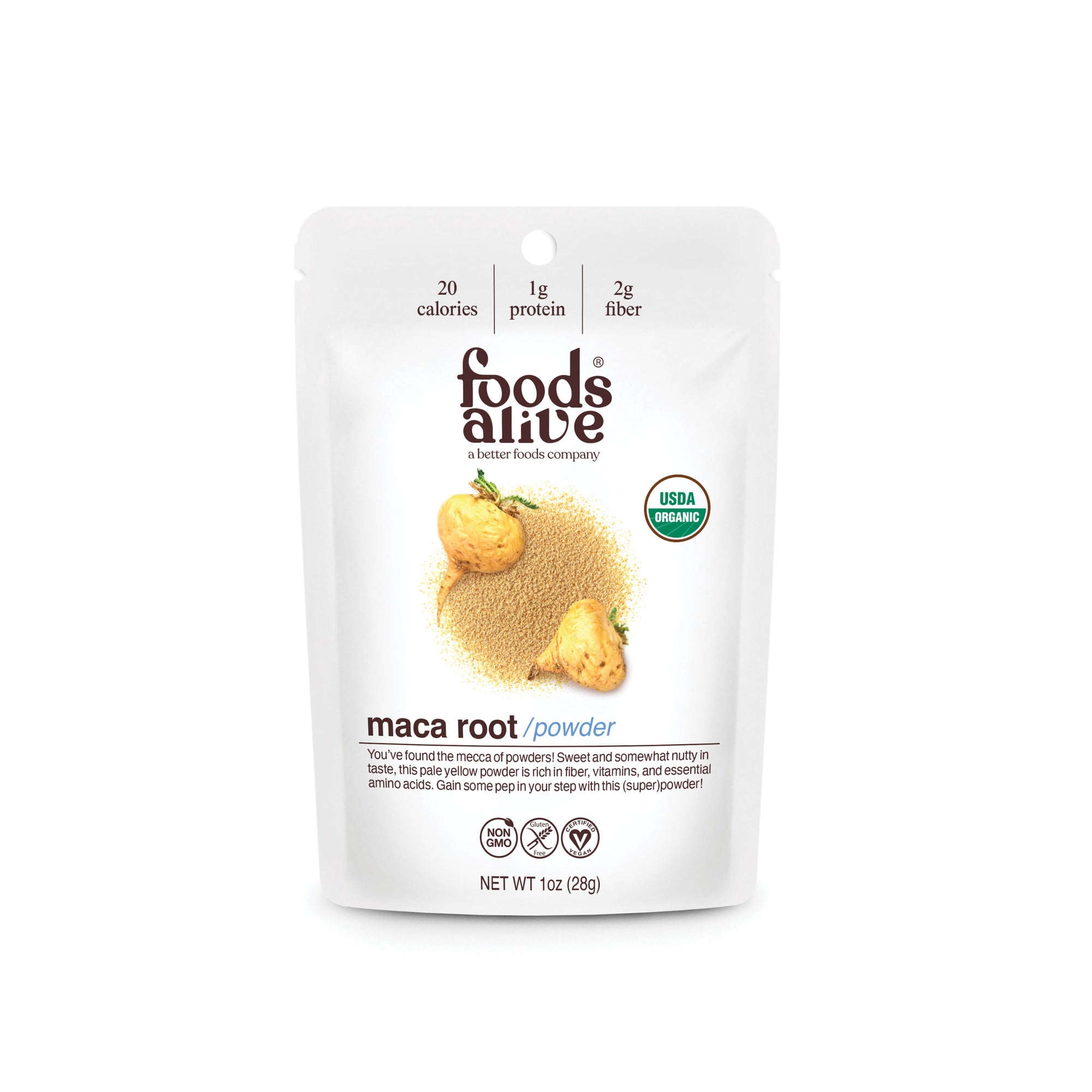 Maca Powder (Peruvian) - Organic, Raw Superfood – Foods Alive Inc.