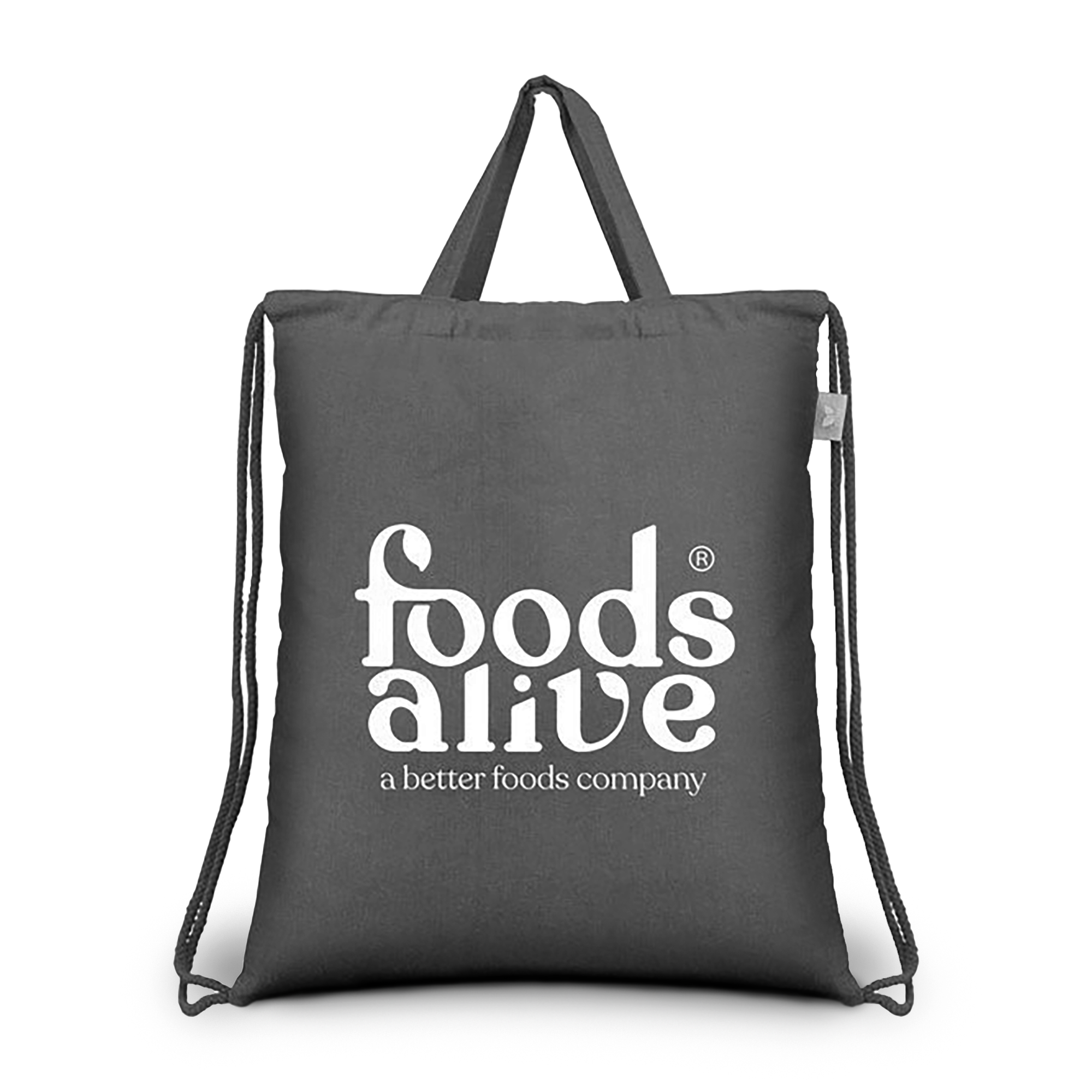 Foods Alive Drawstring Bag / Backpack – Foods Alive Inc.
