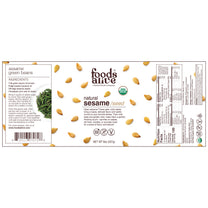 Organic Natural Sesame Seed - Raw, Vegan, Gluten-Free – Foods Alive Inc.